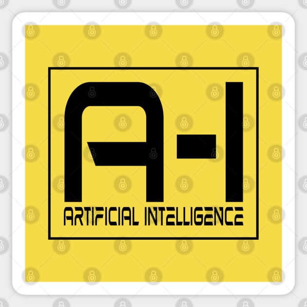 AI Artificial Intelligence - Artificial Intelligence - Sticker | TeePublic